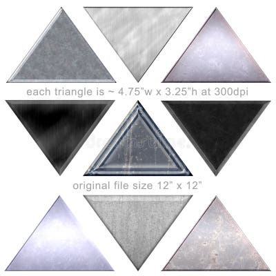 Metal Triangles Structure Stock Illustrations – 1,041 Metal Triangles ...