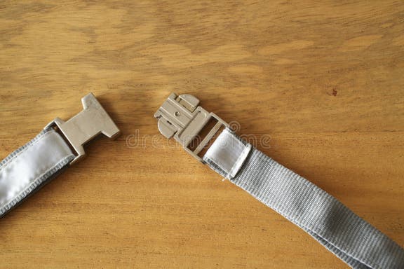 Silver Quick-release Fastener on a Neutral Background Stock Photo ...