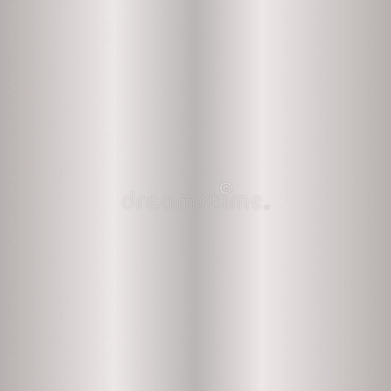 Silver Realistic Metal Texture Seamless Gradient Square Vector ...