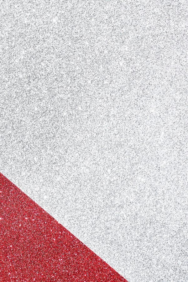 Silver and Red Defocused Glitter Backround Stock Image - Image of ...