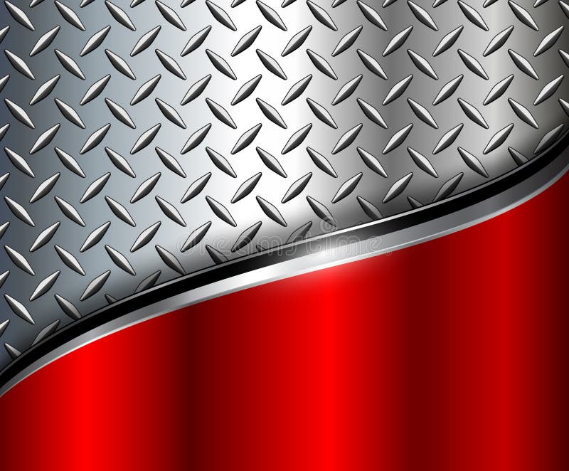 Diamond plate texture stock vector. Illustration of material - 17088592