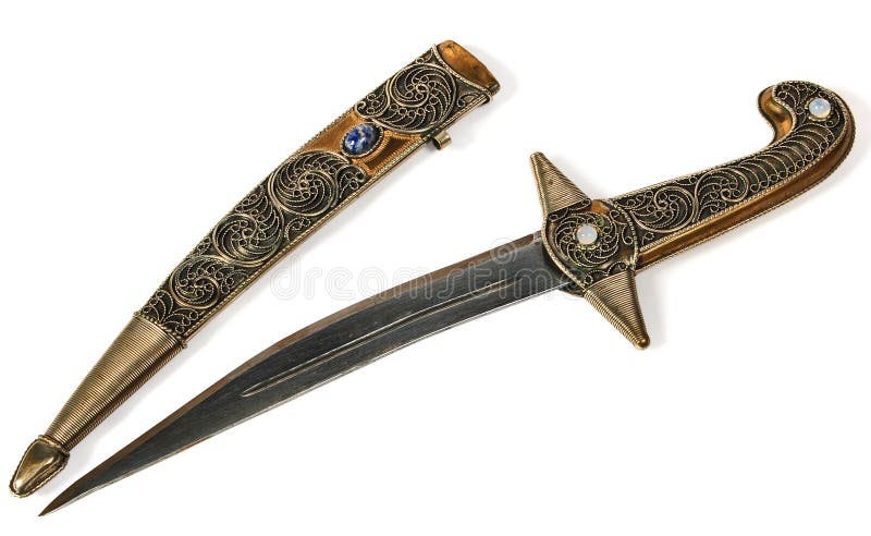 Arabic Dagger stock photo. Image of east, ancient, historic - 30898688