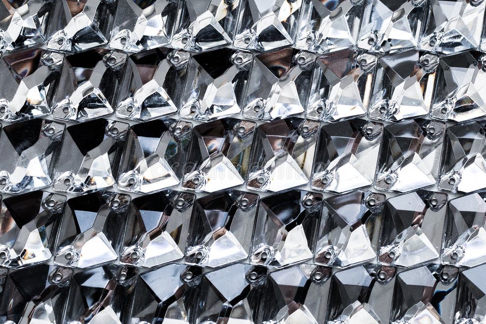 Silver Rhinestones Texture, Silver Shine Stock Photo - Image of metal ...