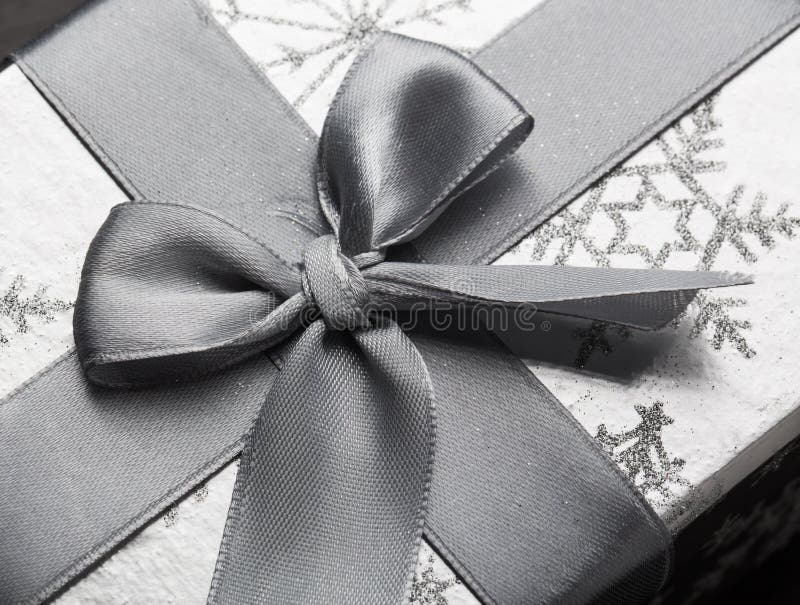 Silver Ribbon stock photo. Image of event, holidays, concepts - 35872930