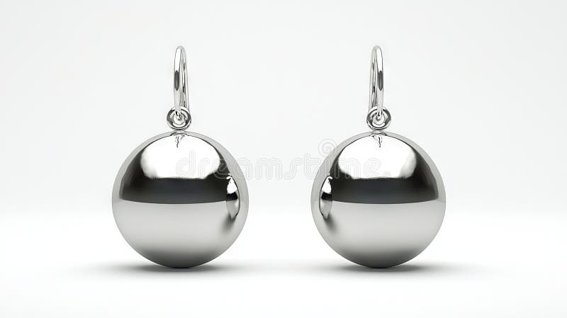 Silver Round Cufflinks in Three Dimensions with a Toggle Mechanism ...