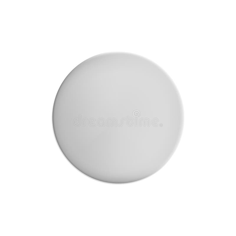 Silver Round Sticker Mock Up Set. Adhesive Silver Foil or Plastic ...