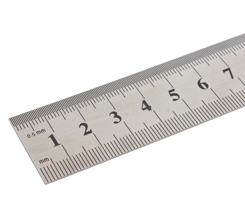 A 15 cm ruler. stock photo. Image of imperial, small, isolated - 2341682