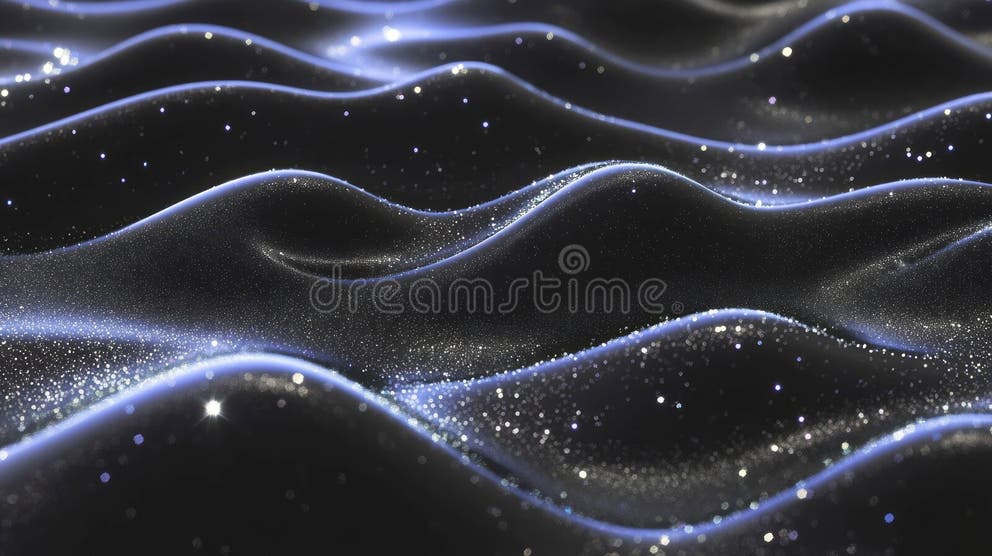 Silver Sand and Starlight Texture with Chaotic Waves for Elegant Design ...