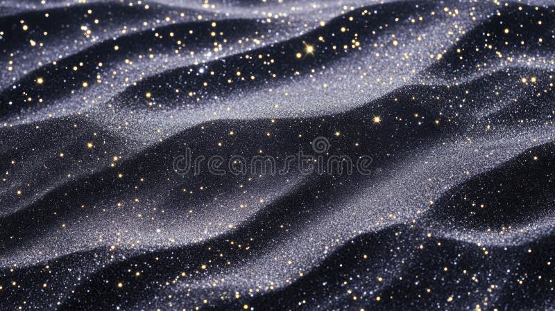 Silver Sand Texture with Starlight Chaos for Cosmic Design Inspiration ...