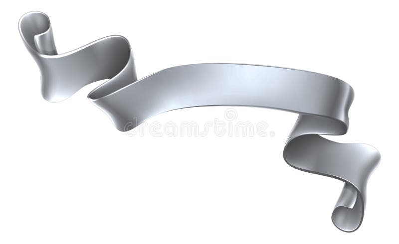 Silver Banner Png
