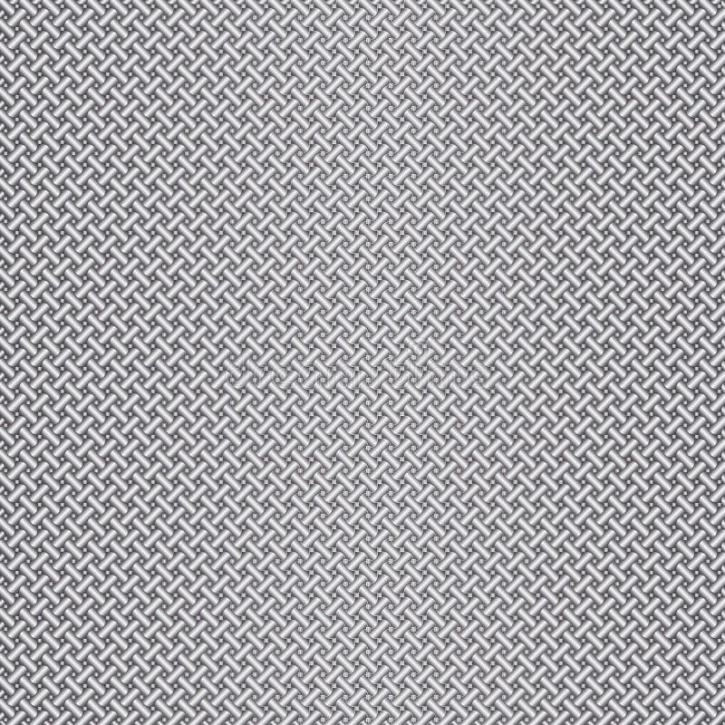 Silver Seamless Pattern Wedding Foil Design Stock Illustration ...