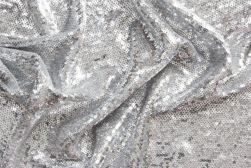 Silver Sequins Textile Background Stock Image - Image of sequin ...