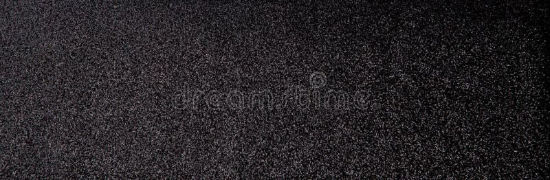Silver Sequins Pattern. Sparkling Sequins on Black Wool Fabric As ...