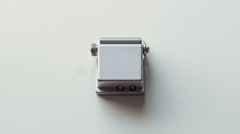 Silver Sewing Machine Presser Foot Device Stock Illustration ...