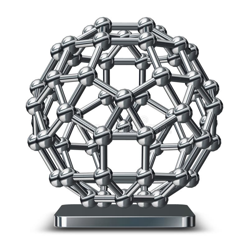 Silver Shape, 3D Render, Geometric Figure, Background, Unique Design ...