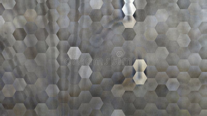 Silver Shapes Abstract Background Art Stock Image - Image of background ...