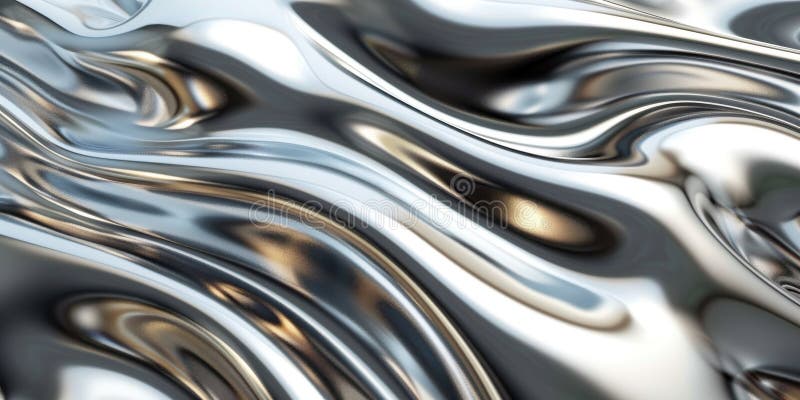 Silver Sheen and Wave Pattern on Fabric for an Elegant Material Concept ...