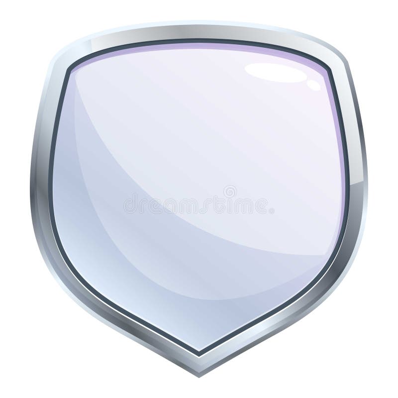 Silver Shield Providing Protection with Empty Space for Design Stock ...