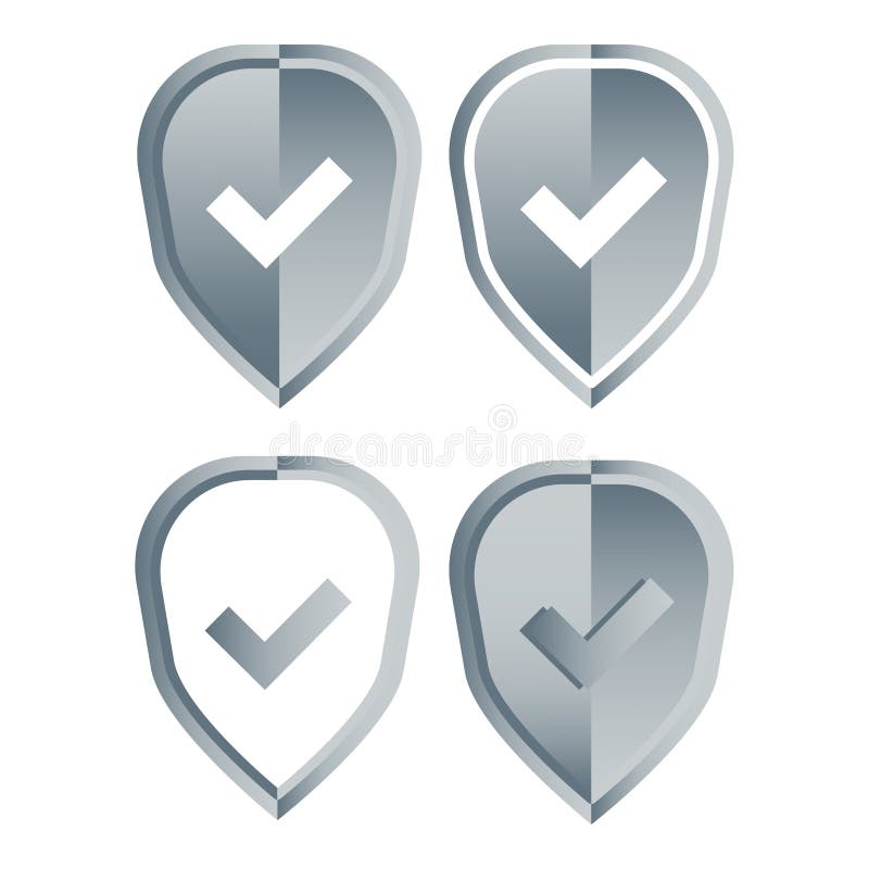Silver Shield Flat Vector Stock Illustrations – 1,847 Silver Shield Flat Vector Stock ...