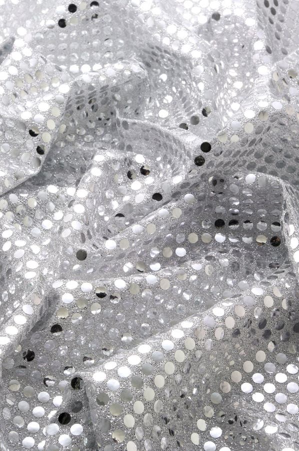 Silver shiny cloth stock photo. Image of deco, elegant - 24845792