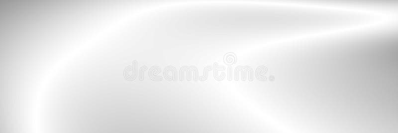 Silver Shiny Glossy Art Abstract Wide Header Design Stock Photo - Image ...