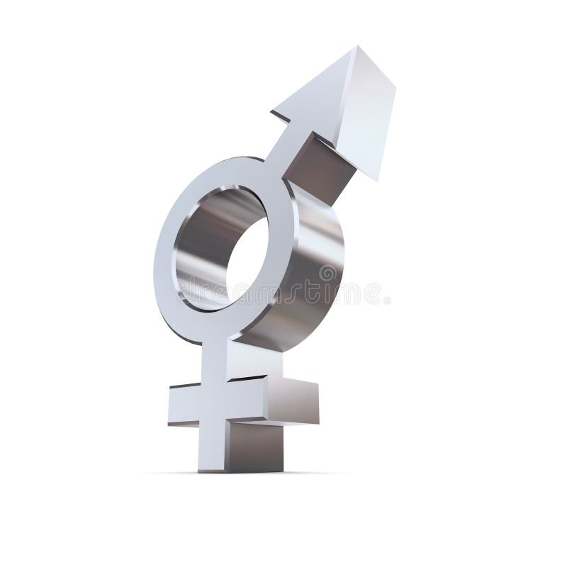 Silver Shiny Transgender Symbol Stock Illustrations – 2 Silver Shiny ...