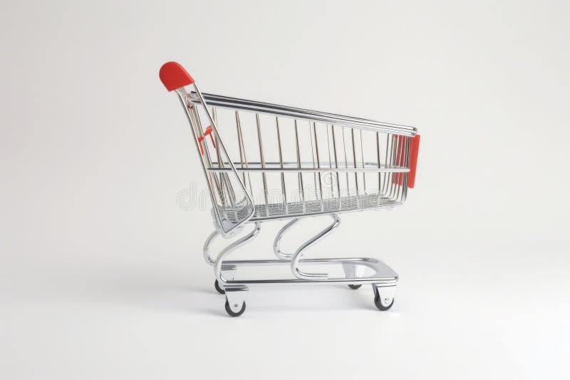 Silver Shopping Card Red Handle Stock Photos - Free & Royalty-Free ...