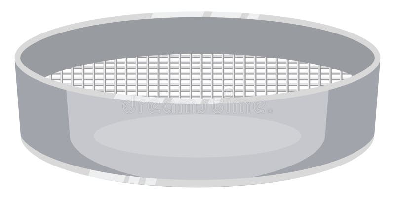 Sieve Illustration, Drawing, Engraving, Ink, Line Art, Vector Stock ...
