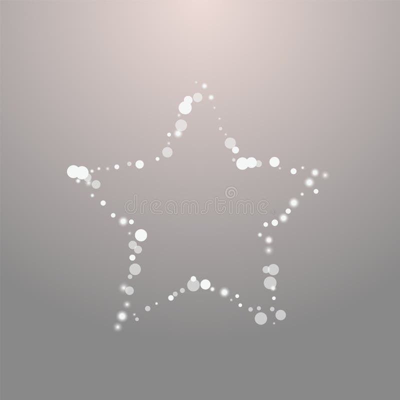 Silver Snow Vector Grey Background. Grey Winter Stock Illustration ...