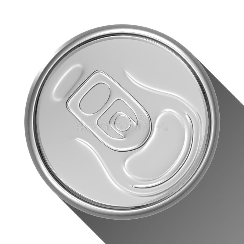 Soda Can Top Vector