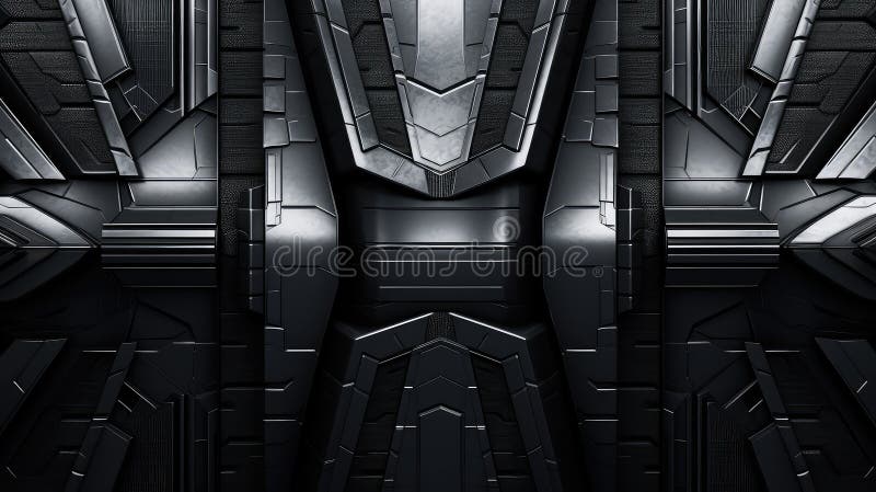 Silver spaceship texture stock illustration. Illustration of design ...