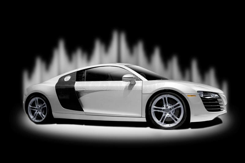 Silver Sports Car stock image. Image of transportation - 23180715