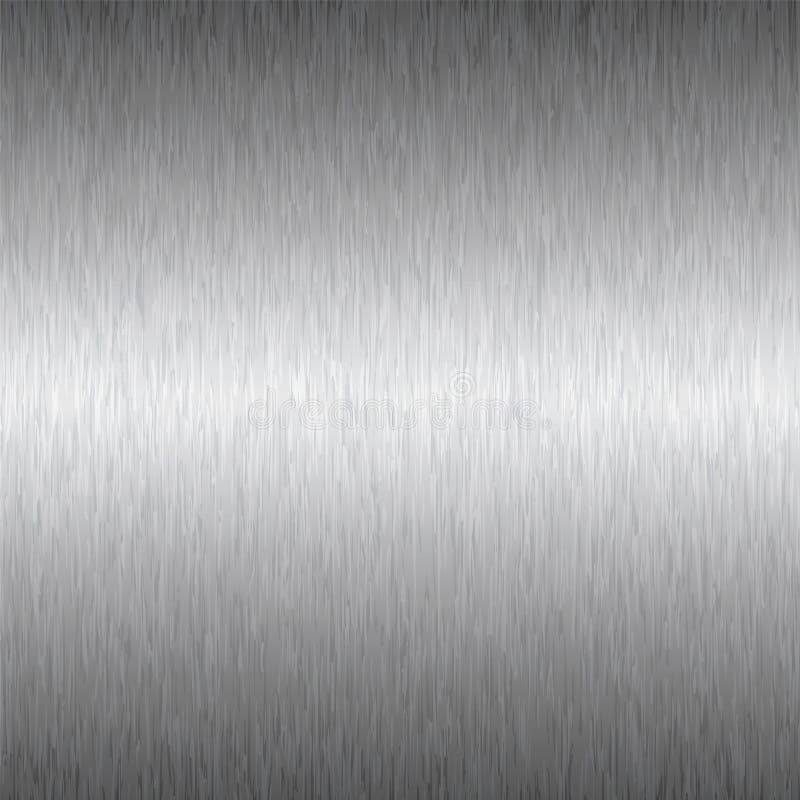 Silver Square Metal Background Stock Vector - Illustration of ...