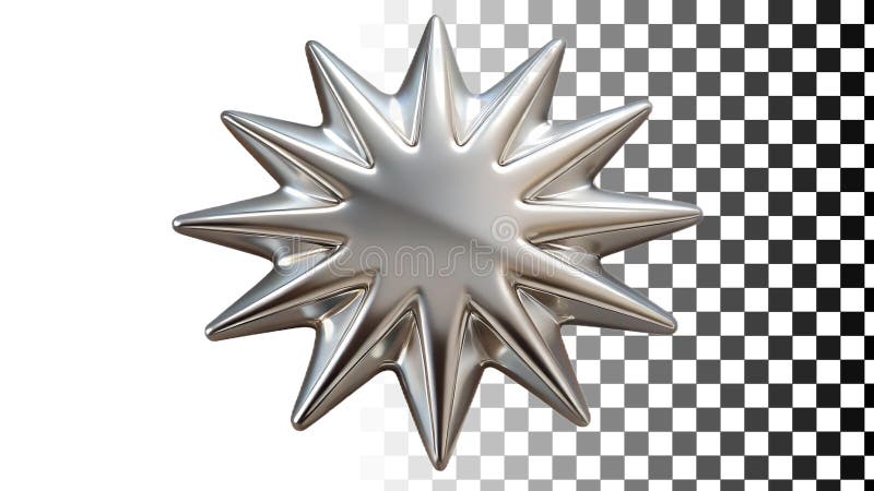 Silver Starburst Shape, Sparkle and Shine Effect, Abstract and Glitter ...