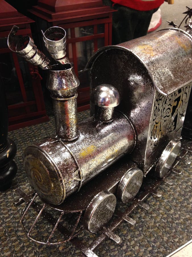 Silver Steam engine stock image. Image of train, craft - 46568475