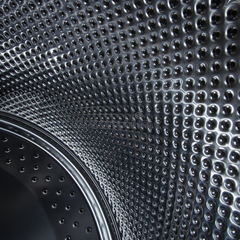 Silver Steel Metallic Hole Texture Stock Photo - Image of black, circle ...