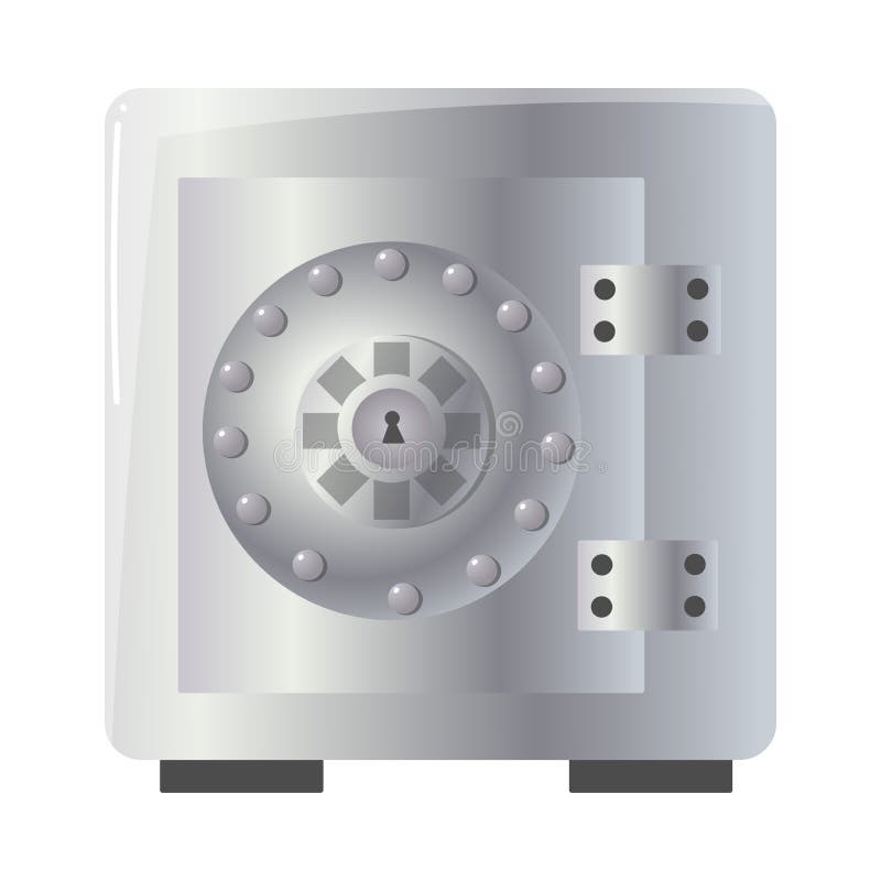 Storage in the Safe Line Icon Concept. Storage in the Safe Vector ...