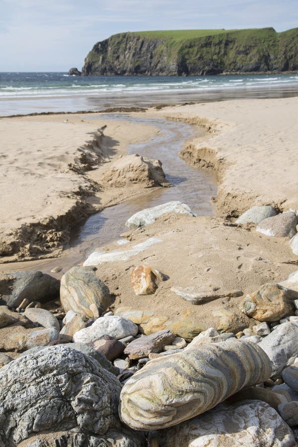 Silver Strand Beach; Malin Beg, Donegal Stock Image - Image of ...
