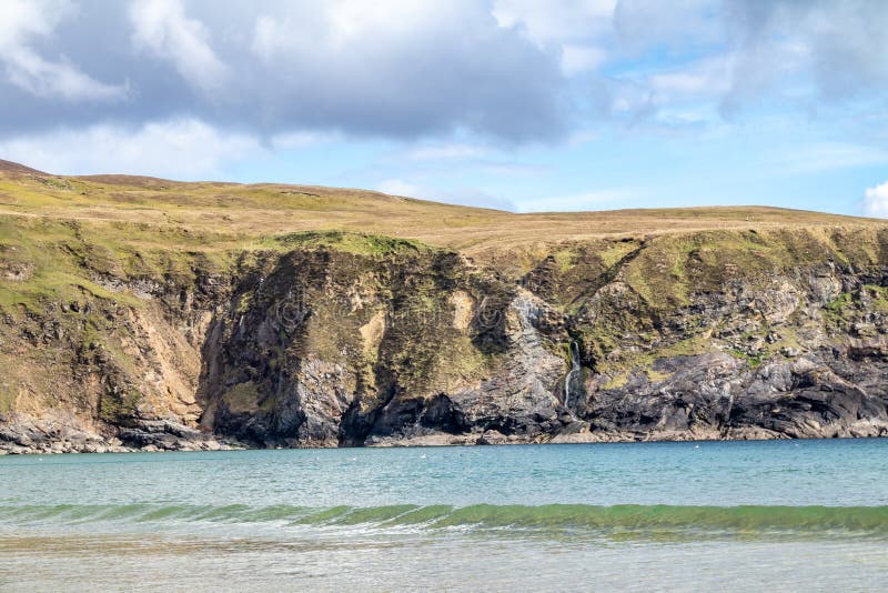 The Silver Strand in County Donegal - Ireland Stock Photo - Image of ...