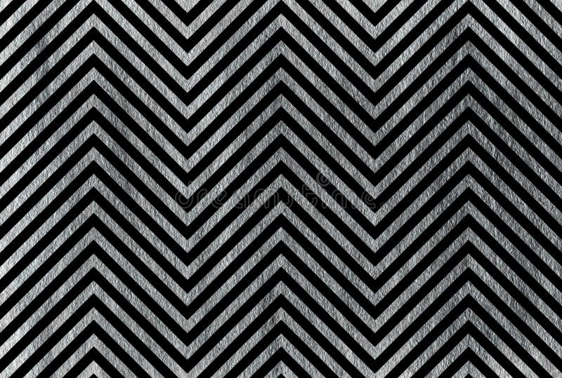 Silver Chevron Background