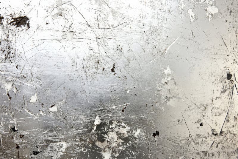 A Silver Surface with a Distressed Texture, Featuring a Mix of ...