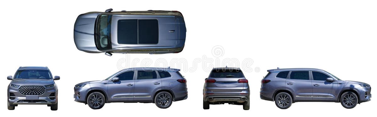 Silver Suv Top View Stock Photos - Free & Royalty-Free Stock Photos ...