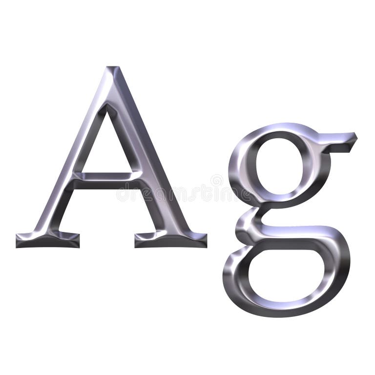 Silver Element Symbol Stock Illustrations – 143,620 Silver Element ...