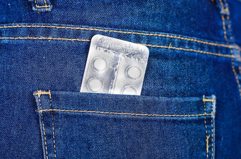 Pills Inside Jeans Pocket Stock Photos - Free & Royalty-Free Stock ...