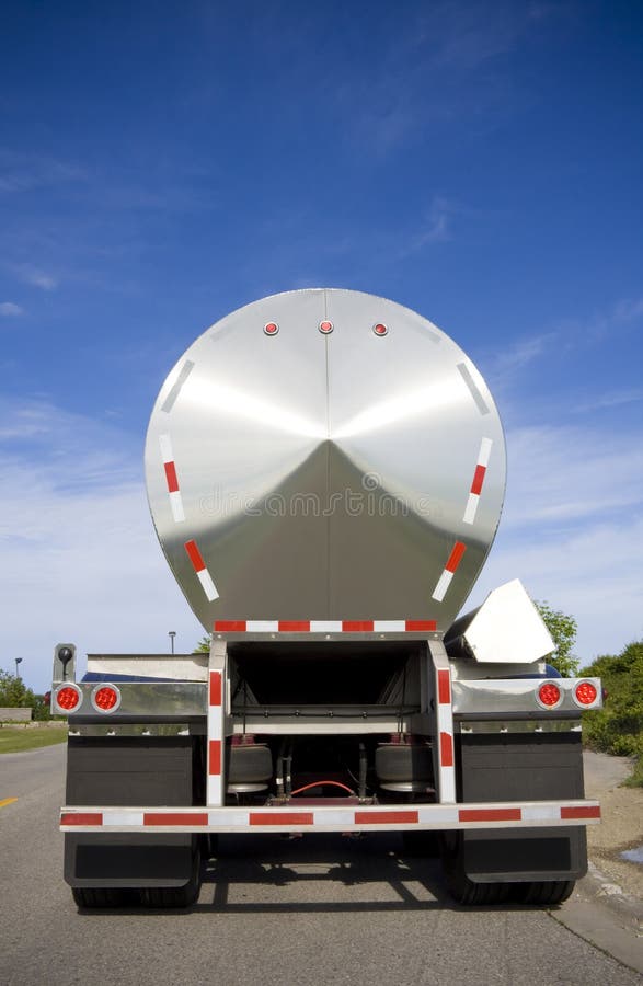 Fuel Tanker stock image. Image of transportation, cistern - 5318533