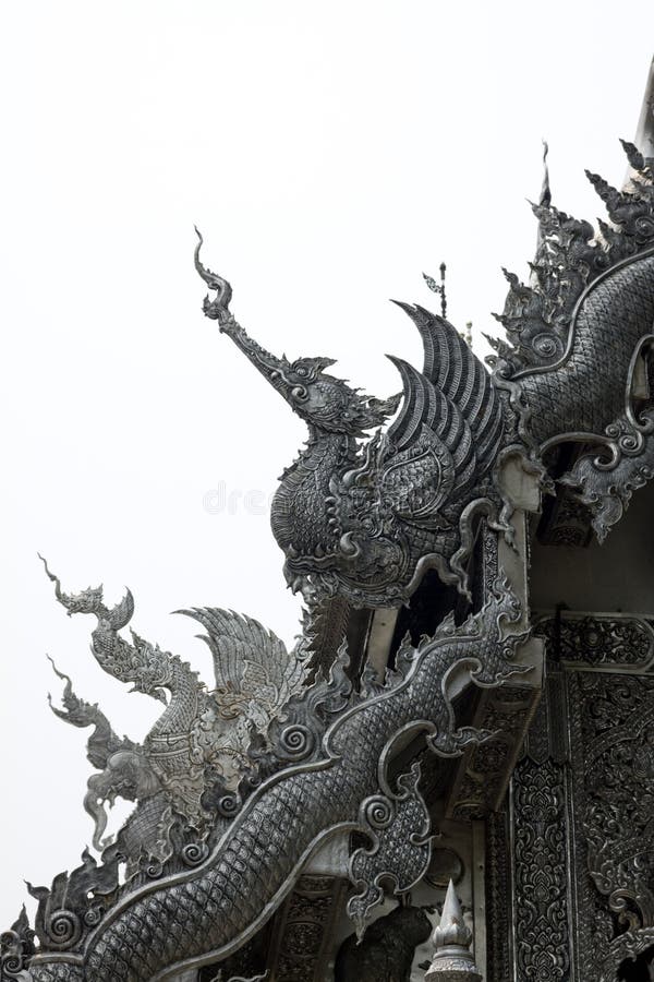 Silver temple stock photo. Image of peaceful, bamboo - 39418830