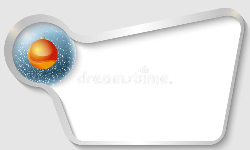 Silver text box stock vector. Illustration of creative - 35121117