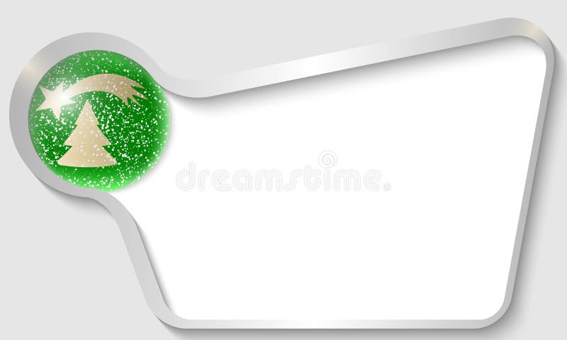 Silver text box stock vector. Illustration of message - 35121167