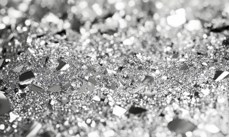 Silver Texture Abstract Background with Grain Noise Texture, Silver ...