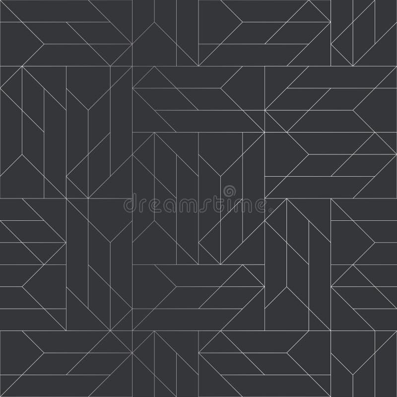 Silver Texture. Seamless Geometric Pattern. Silver Background. Vector ...